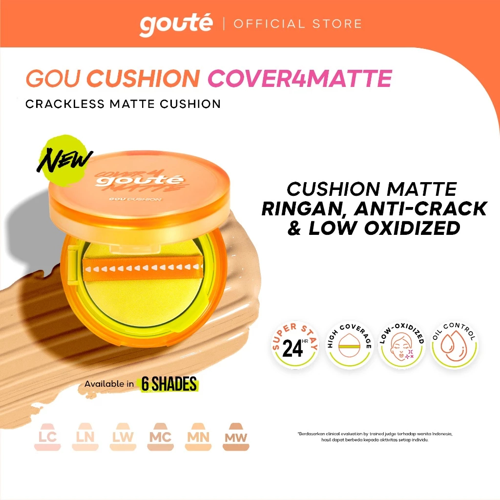 Jual Goute Cushion Goucushion Cover 4 Matte Crackless Matte Finish Long ...