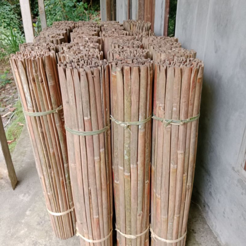 Jual Lanjaran / Ajir Bambu Untuk Penyangga Tanaman Panjang 1 Meter ...