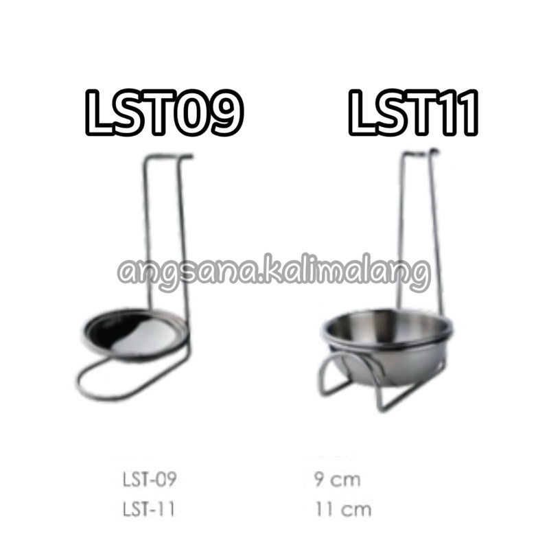 Jual Tanica Tempat Dudukan Sendok Sop Shabu Ladle Soup Stand Stainless ...