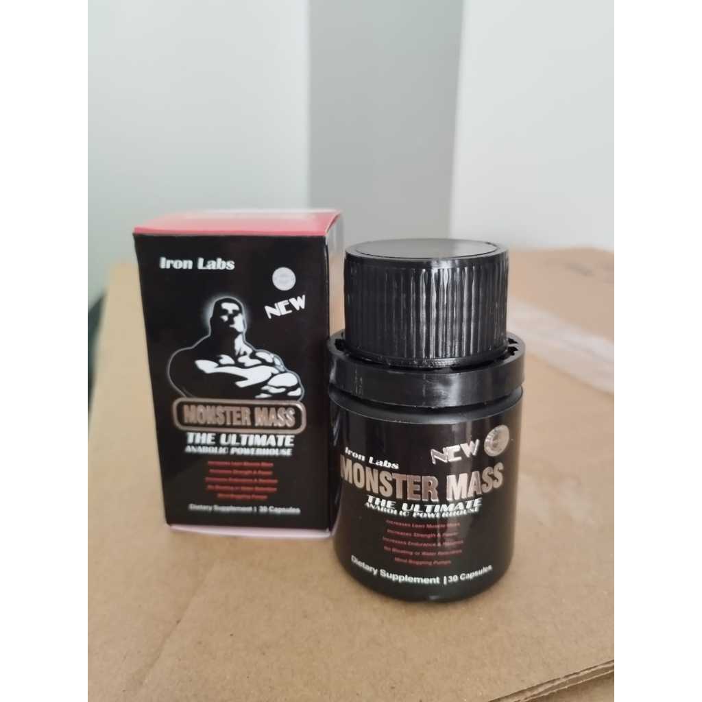 Jual Iron Labs Monster Mass 30 Capsules / tab tabs ironlabs MonsterMass ...