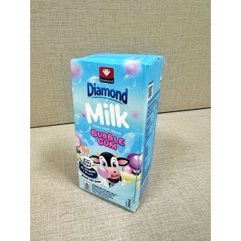Jual BARU - DIAMOND MILK BUBBLEGUM | Shopee Indonesia