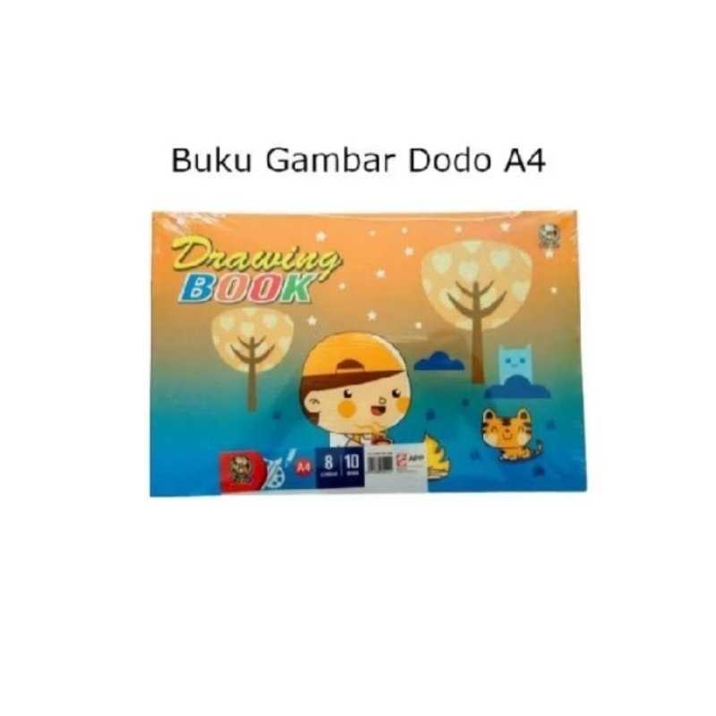 Jual Buku gambar A4 Dodo/ Drawing book A4 dan DB 8K SPR sketsa murah ...