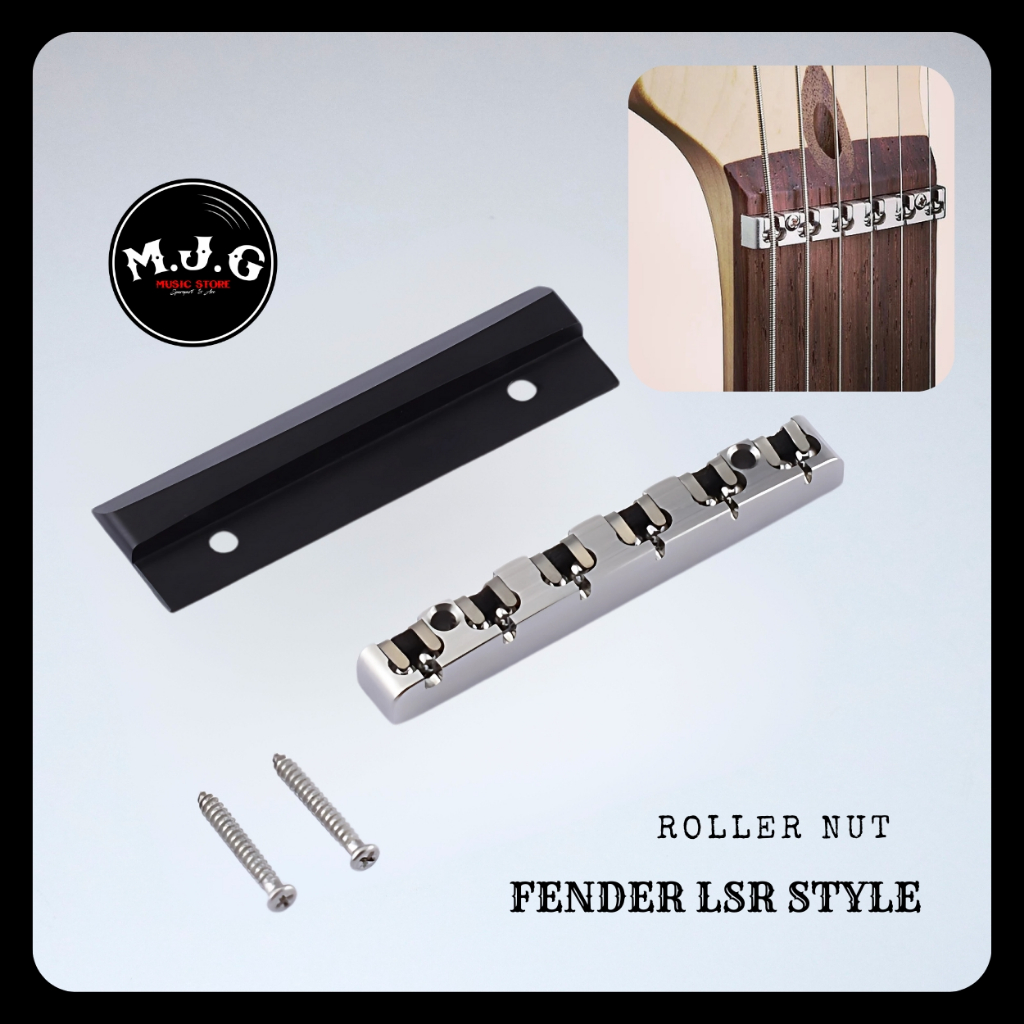 Jual roller nut gitar elektrik strat plus style high quality spec ...