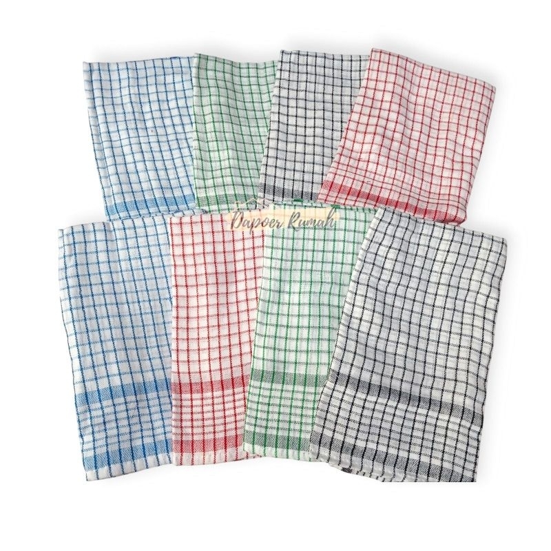 Jual Serbet Dapur/Lap Kain Dapur/Lap Piring | Shopee Indonesia