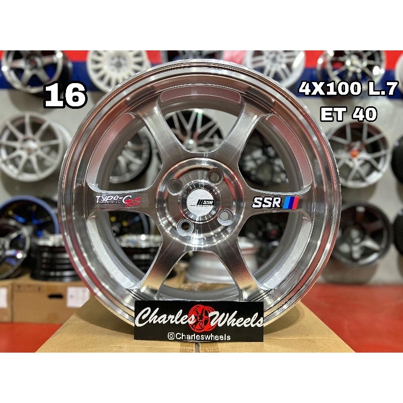 Jual VELG SSR TYPE -C RING 16 SILVER POLISH | Shopee Indonesia