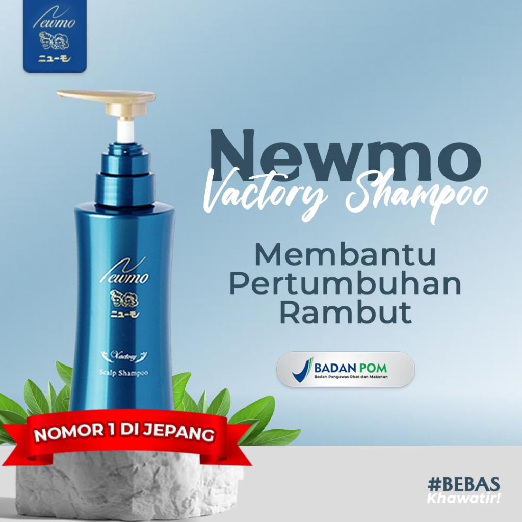 Jual NEWMO Vactory Scalp Shampoo Membantu Pertumbuhan Rambut - 280 ml | Shopee Indonesia