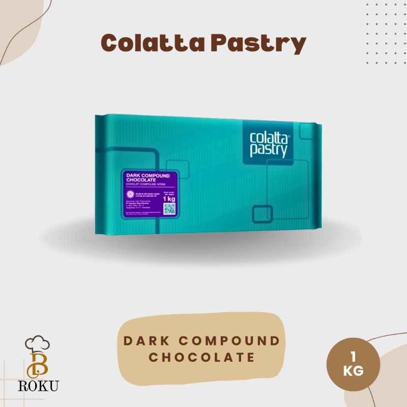 Jual Colatta Pastry Chocolate Dark / Coklat Batang 1 kg | Shopee Indonesia