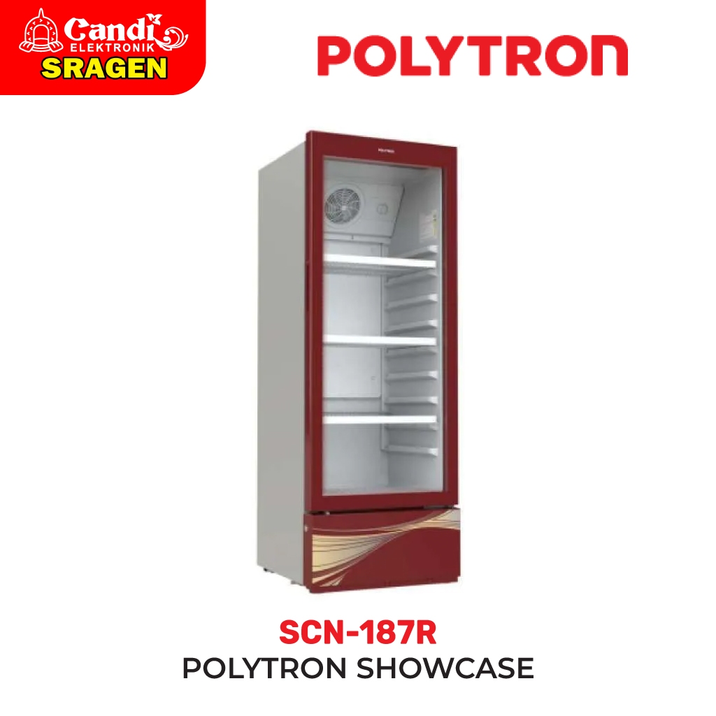 Jual POLYTRON Showcase Fastcool 180 Liter - SCN-187R | Shopee Indonesia