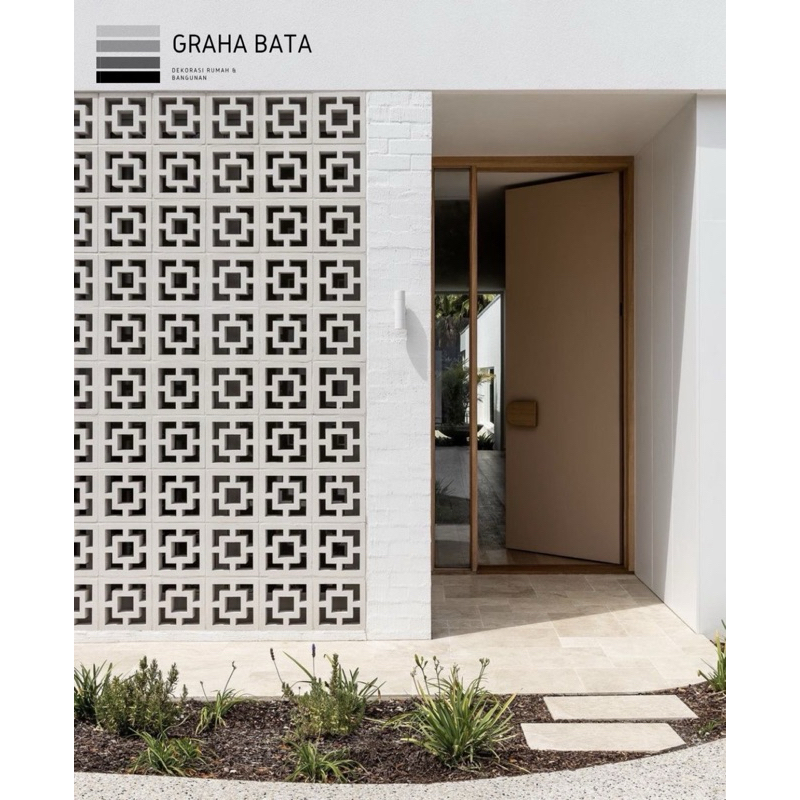 Jual Roster Beton Minimalis Mozaik Permukaan Halus | Shopee Indonesia
