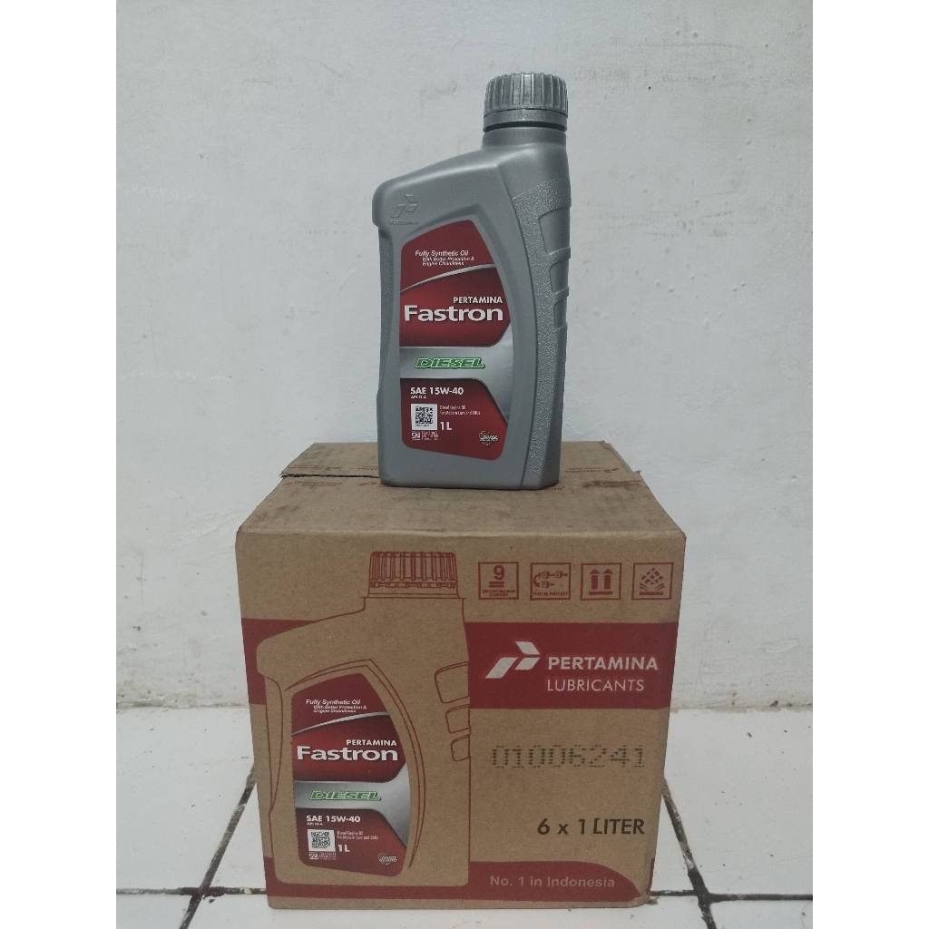 Jual Oli Pertamina Fastron Diesel SAE 15W-40 API CI-4/SL Kemasan 1 Liter | Shopee Indonesia