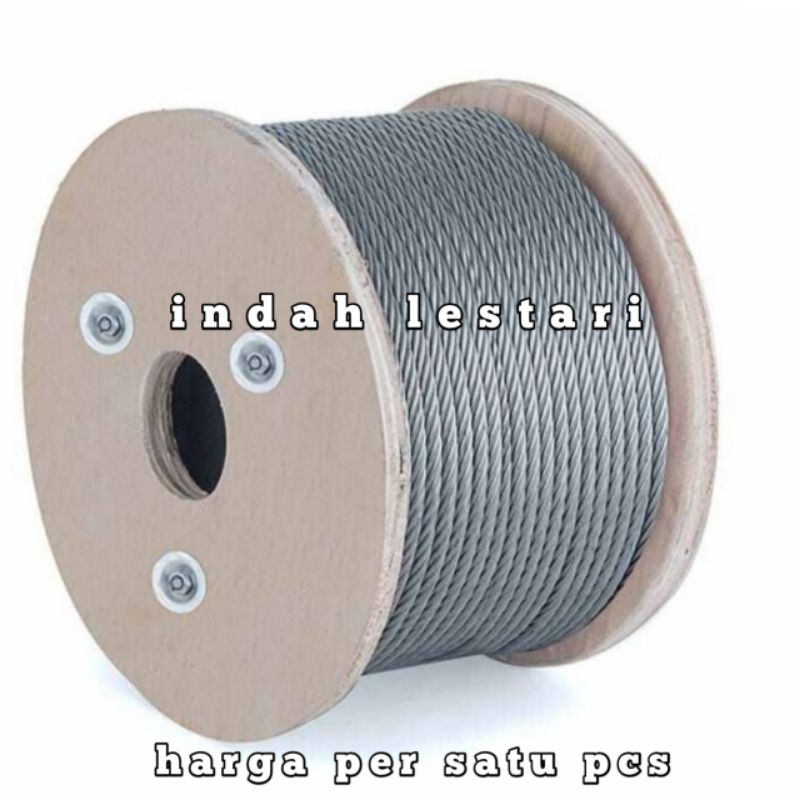Jual kawat sling stainless 8 mm tali seling anti karat original | Shopee Indonesia