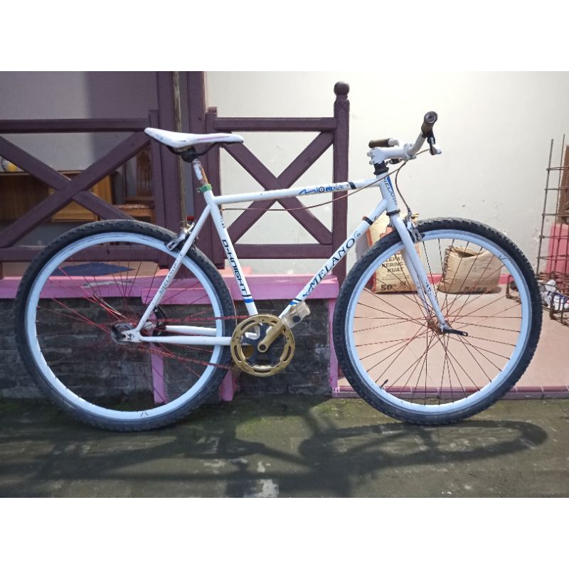 Jual SEPEDA FIXIE MELANO SZ50 DULTRAP MURAH SEKALI | Shopee Indonesia