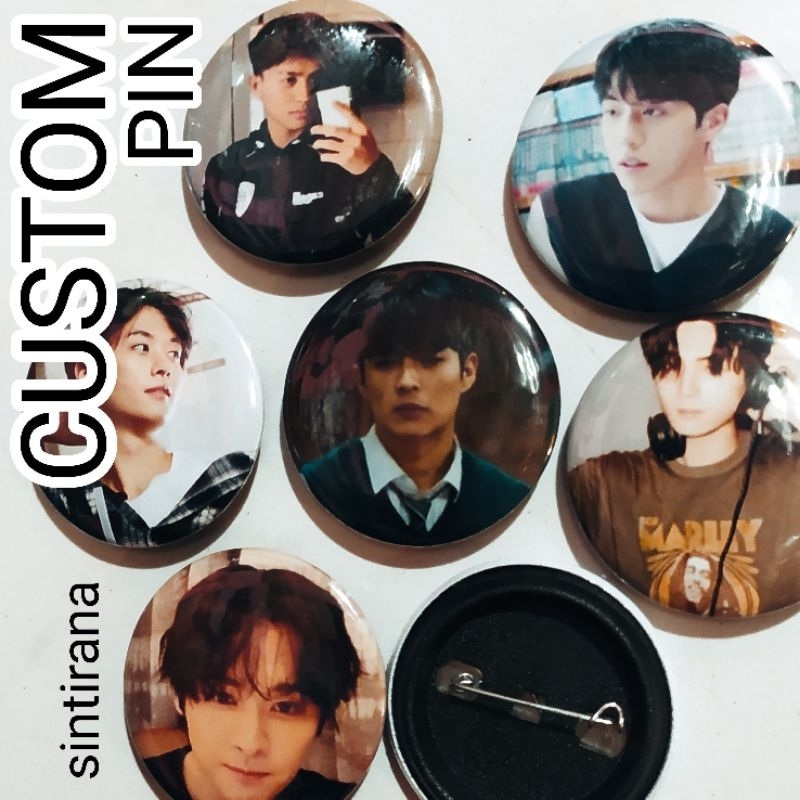 Jual Custom Pin Idol Bias Kpop Custom pin | Shopee Indonesia