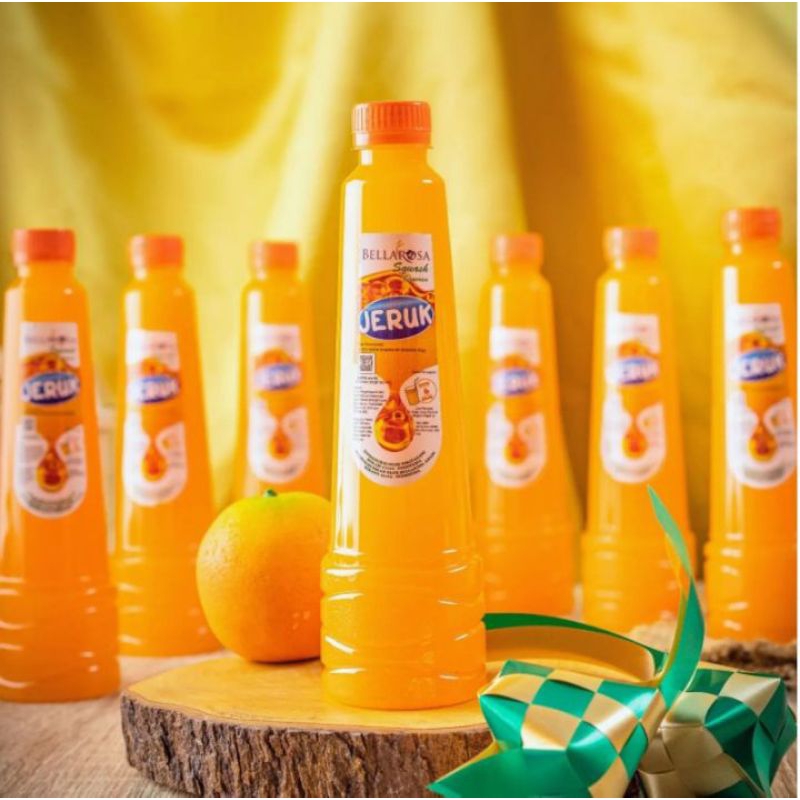 Jual Sirup BellaRosa Squash Jeruk 500ml | Shopee Indonesia