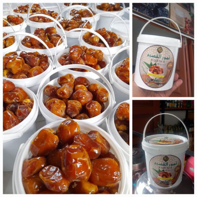 Jual Kurma Ember Sukari 850g (Asli Sukari 100% ORI) | Shopee Indonesia