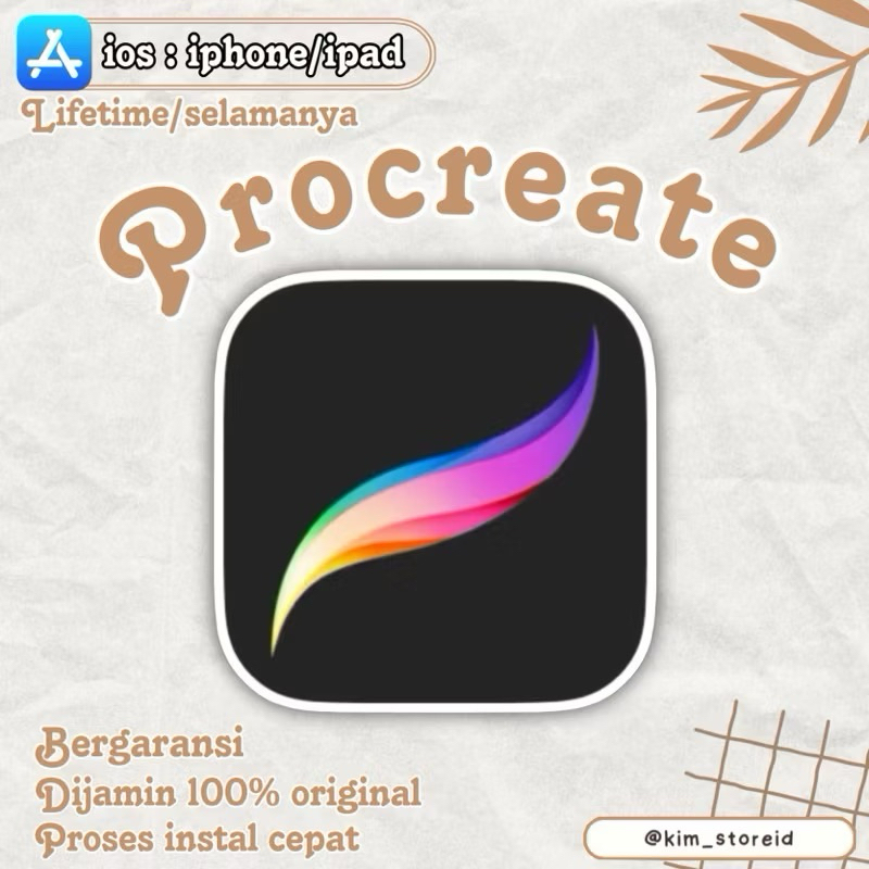 Jual PROCREATE iOS Selamanya ( ORIGINAL ) | Shopee Indonesia
