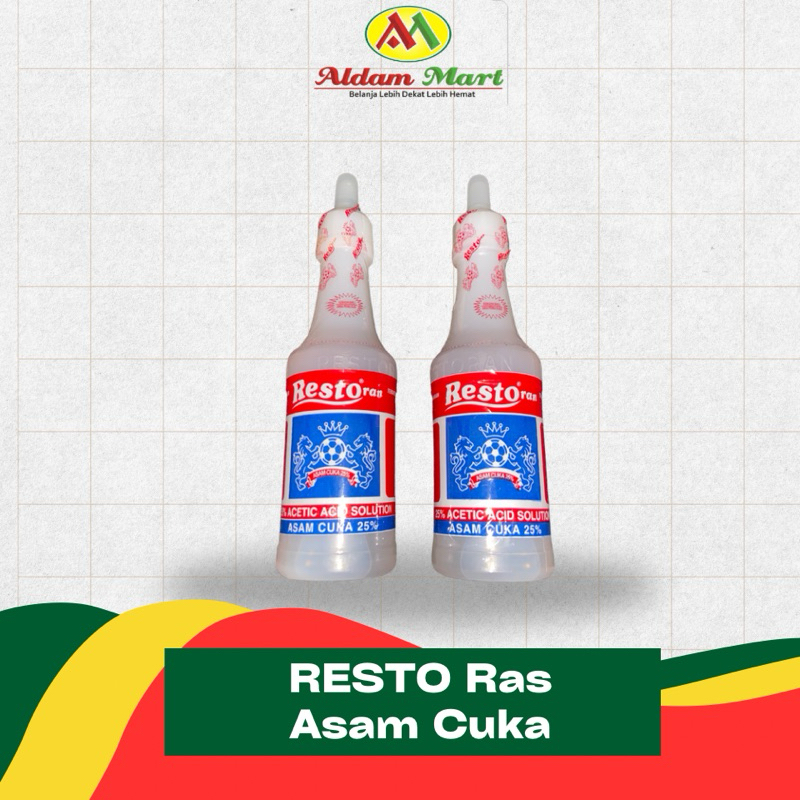Jual A.M/ RESTOran 25% Asam Cuka 150ml | Shopee Indonesia