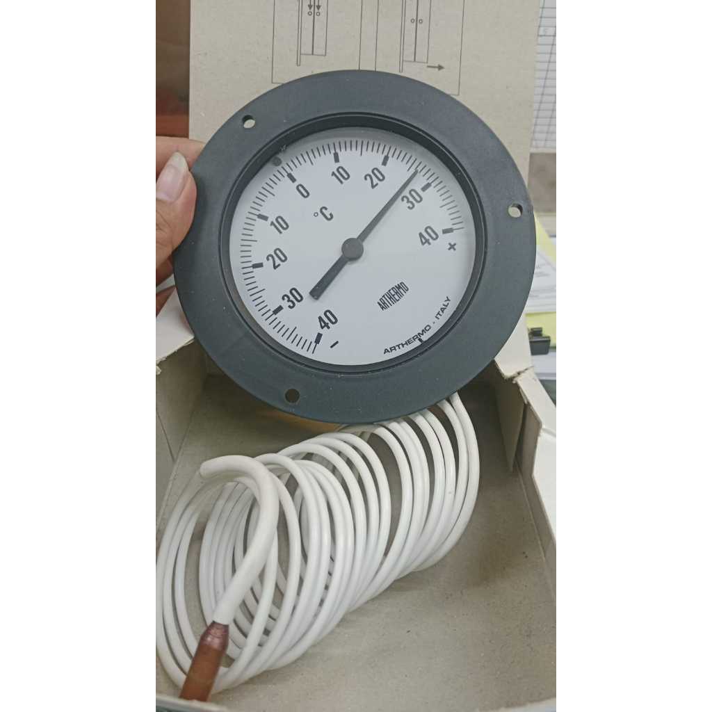 Jual Flange Capilary Thermometer Arthermo 4 inchi | Shopee Indonesia