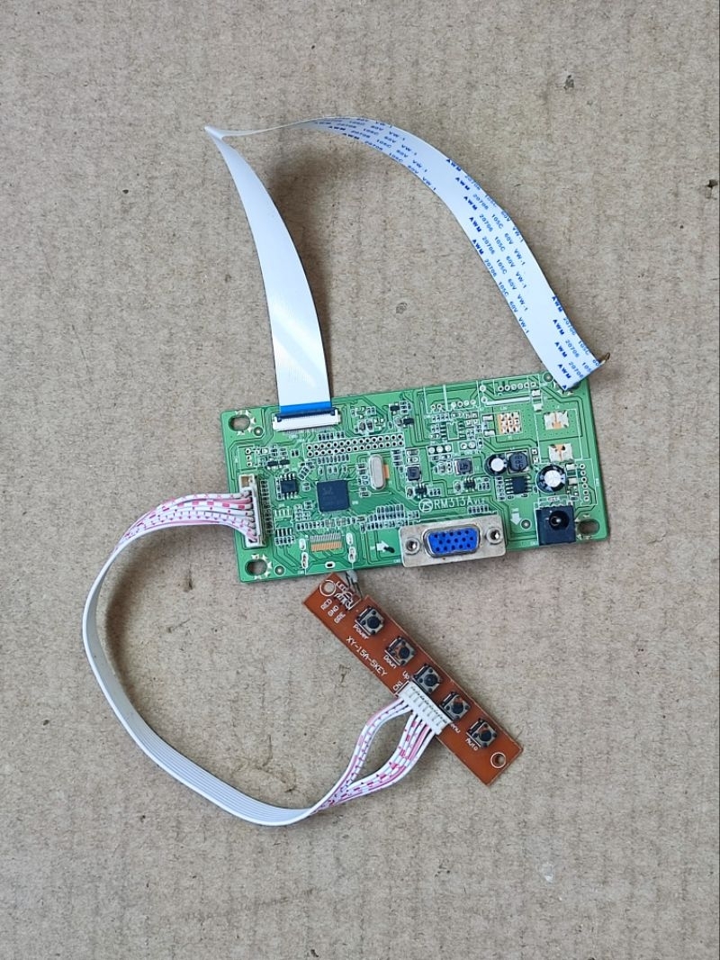 Jual mainboard monitor DC12V soket panel 30 pin merk inforce | Shopee ...