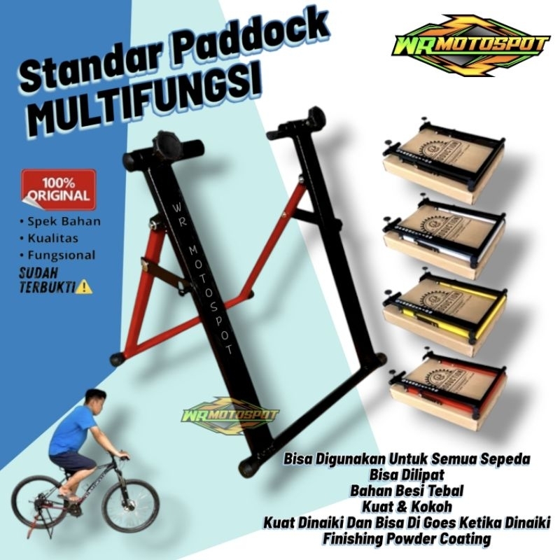 Jual STANDAR PADDOCK SEPEDA UNIVERSAL BISA DIJADIKAN UNTUK TRAINER ...