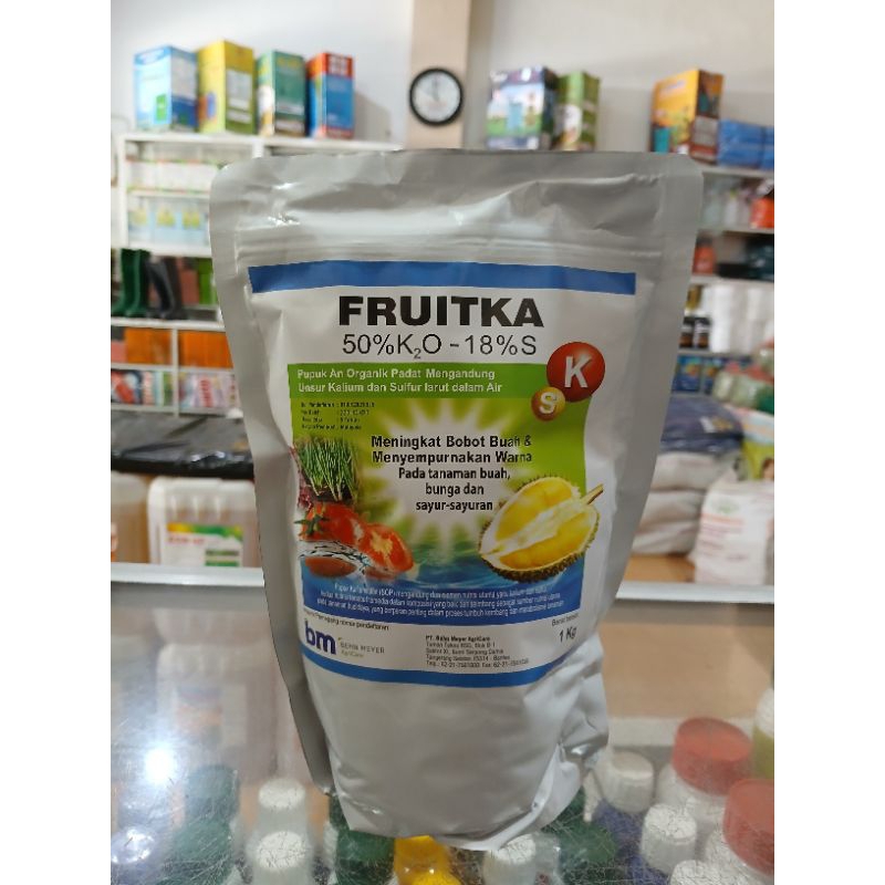 Jual Fruitka 1kg Pupuk An - Organik Buah 50% Kalium 18% Sulfur| Bhen ...