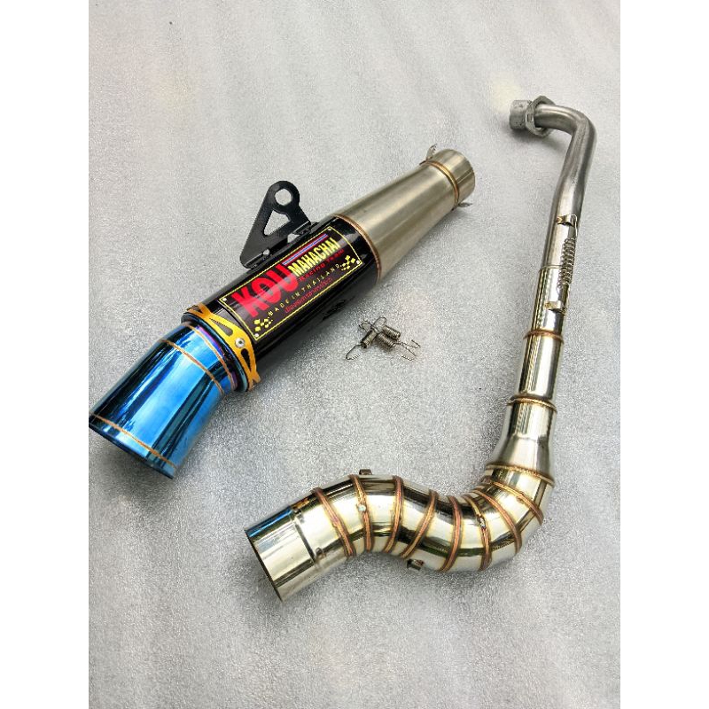 Jual KOU mahachai Pipe 51mm canister conical open specs exhaust pipe ...
