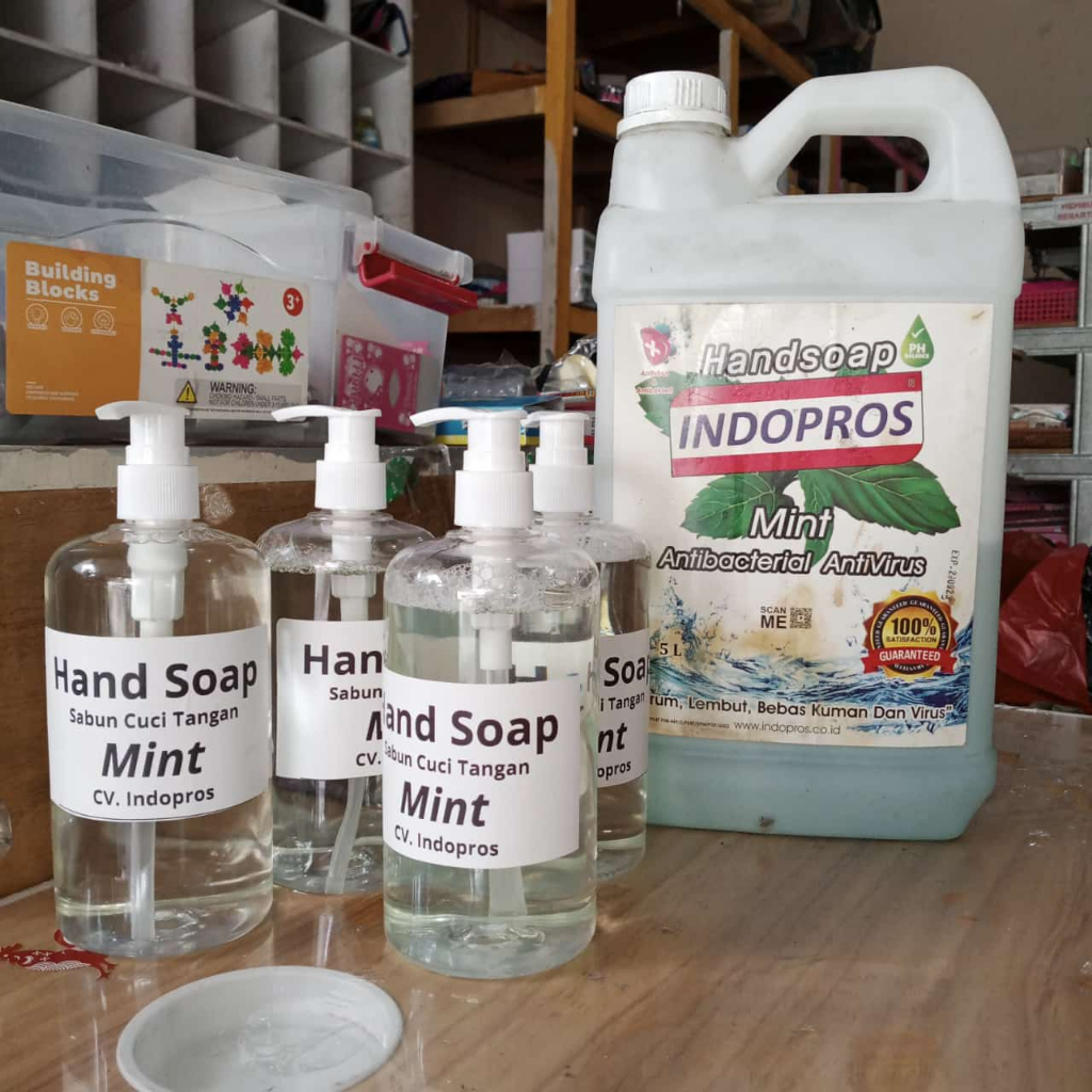 Jual hand soap Sabun Cuci Tangan - 500 ML plus botol Pump | Shopee ...