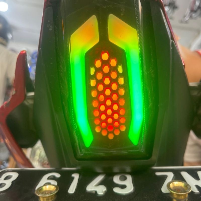Jual STOP LAMP LAZY RGB 3 in 1 X CASE YAMAHA R15 V3 V4 pemasangan PNP ...