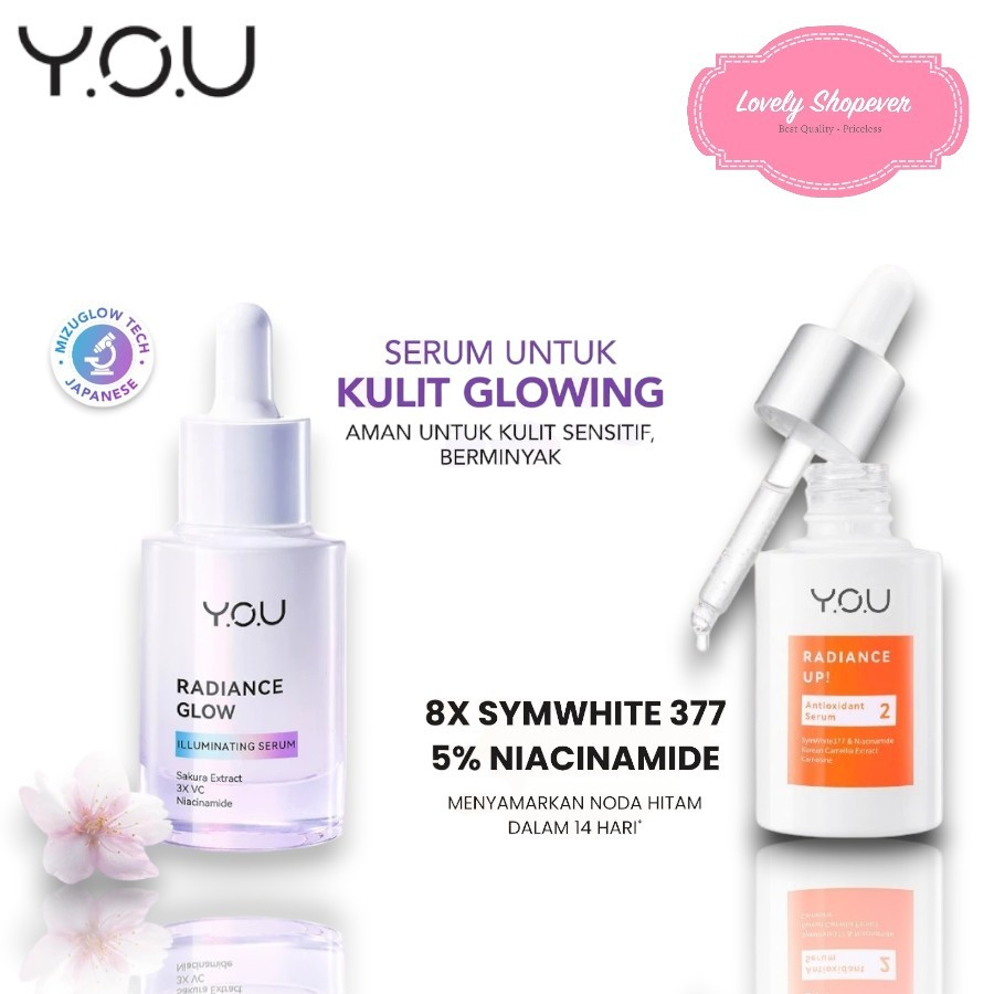 Jual YOU Radiance Glow Illuminating & Radiance Up! Antioxidant Serum ...