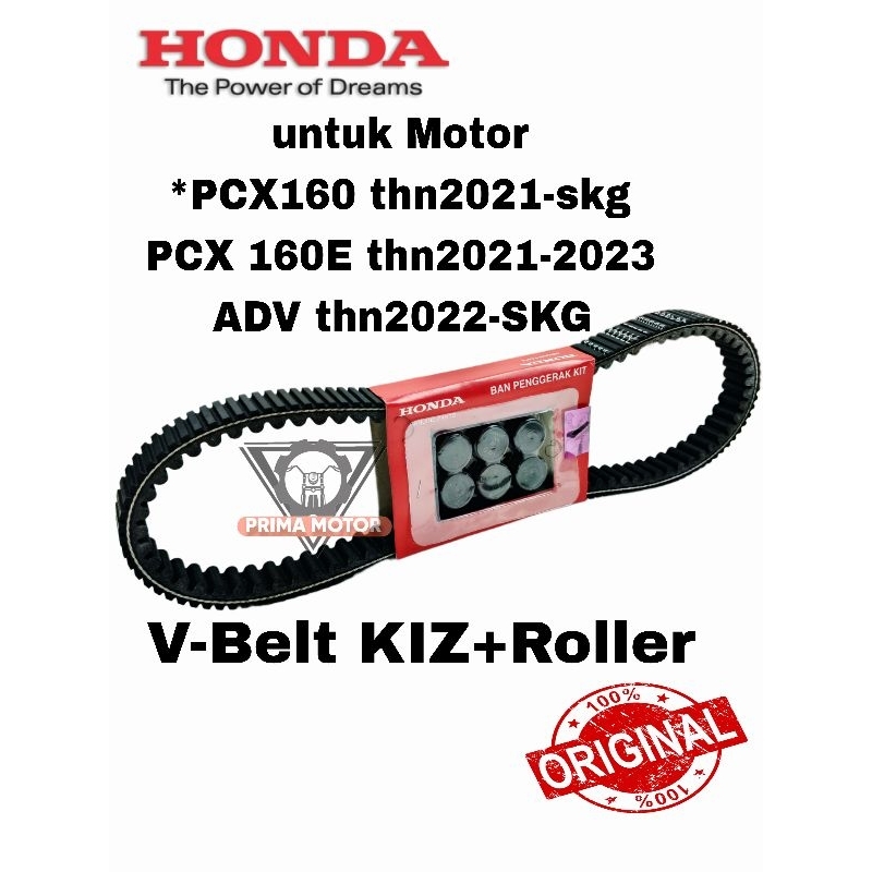 Jual vanbelt KIZ Set+Roller ORI HONDA PCX 160AHM ADV160 | Shopee Indonesia