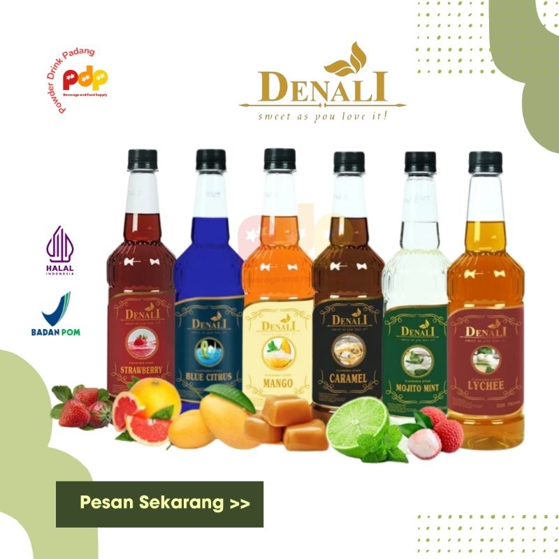 Jual Denali Syrup 750ml / Gourmet Syrup | Shopee Indonesia