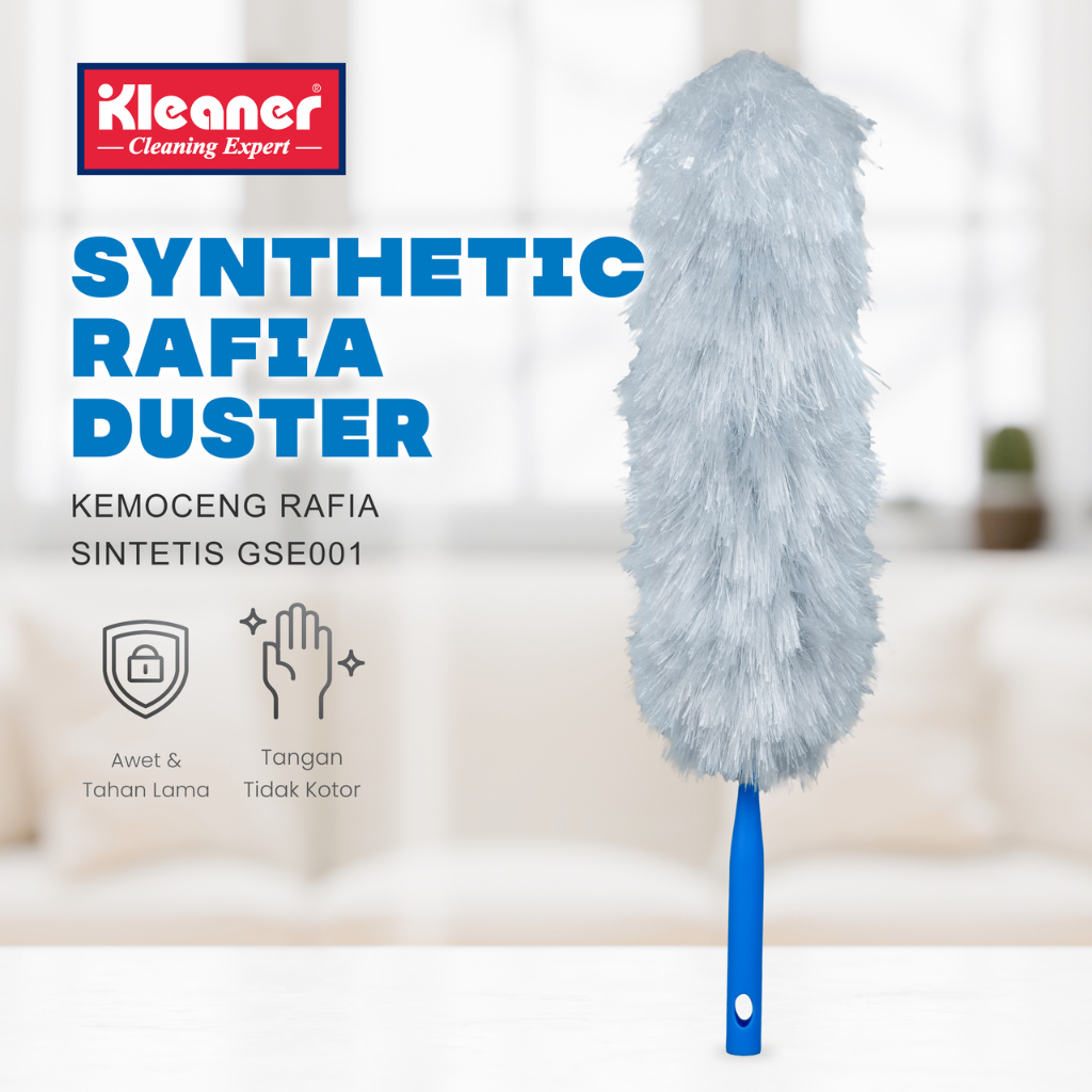 Jual Kleaner Kemoceng Plastik Rafia Lembut Ringan Serbaguna Pembersih ...