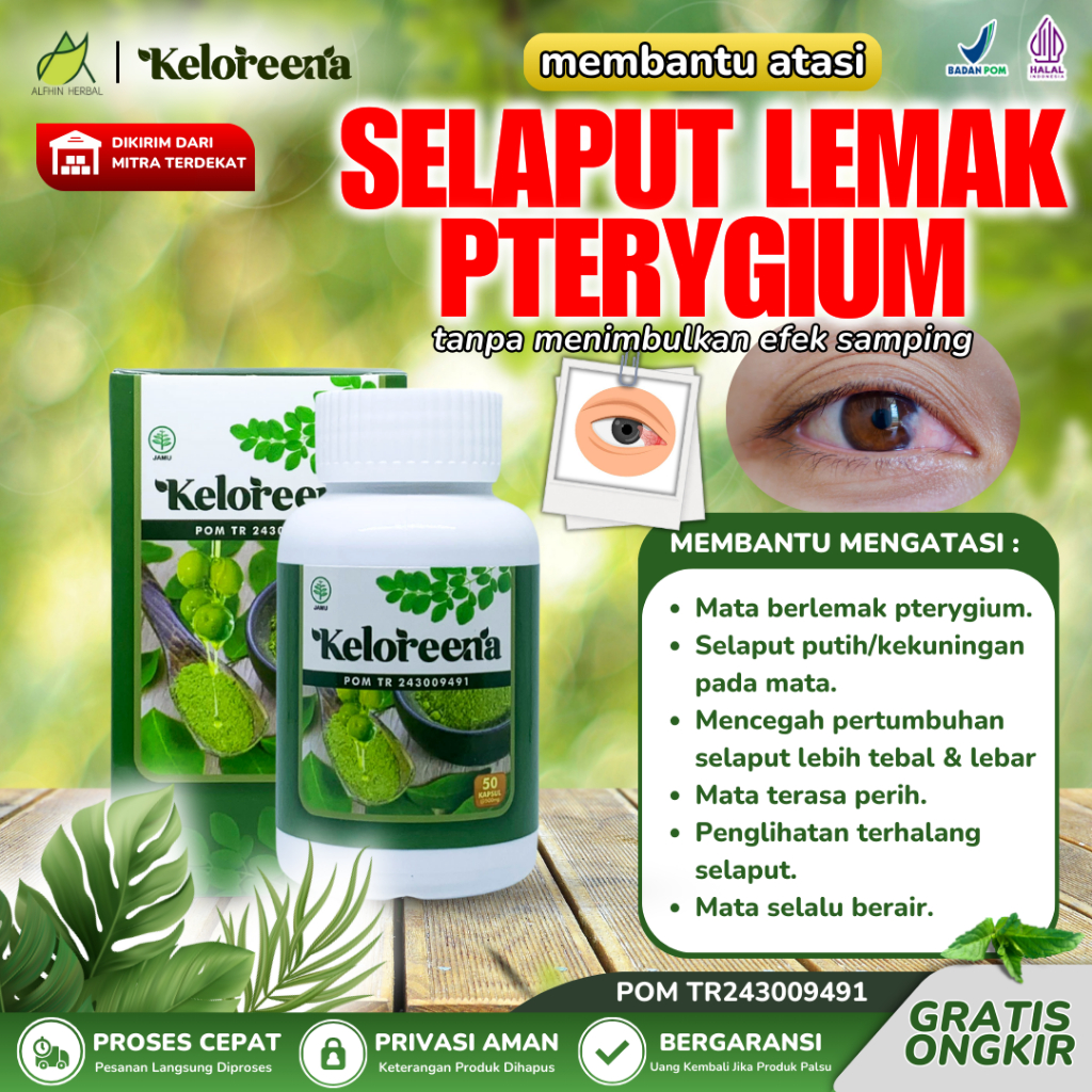 Jual Herbal Penghilang Lemak di Mata, Obat Mata Berlemak, Pterygium ...