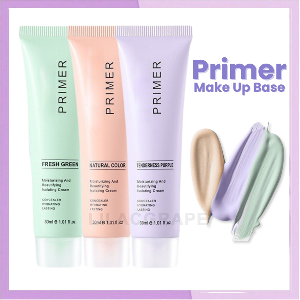 Jual Mini Primer Makeup Base Cream Moisturizing & Brightening - LA236 ...