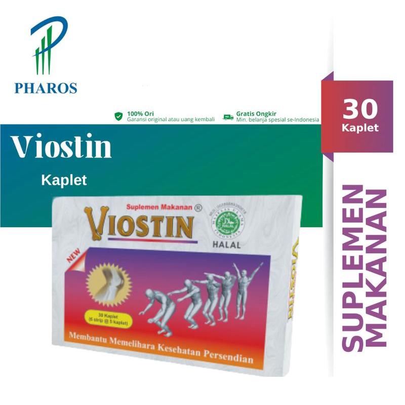 Jual Viostin Halal Box 30 Kaplet Supplemen Sendi - Kesehatan Persendian ...