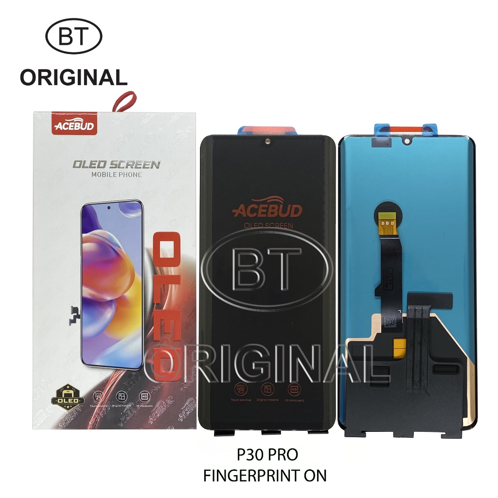 Jual LCD FOR HUAWEI P30 PRO +FRAME - FINGERPRINT ON - OLED ACEBUD ...