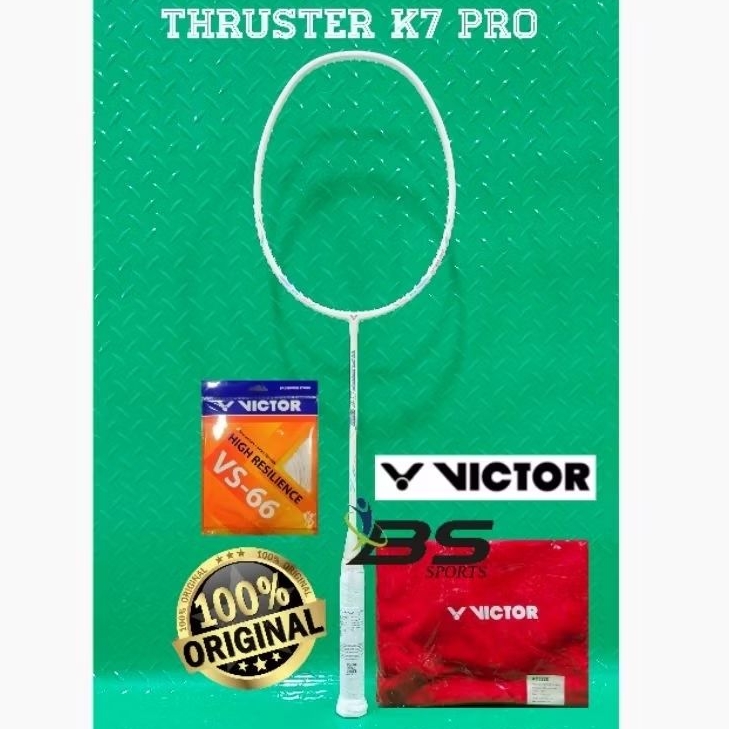 Jual RAKET BADMINTON VICTOR THRUSTER K7 PRO ORIGINAL | Shopee Indonesia