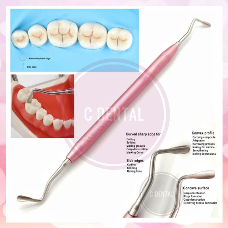 Jual Dental Posterior Oklusal Composite Shaping Small Tip Instrument ...