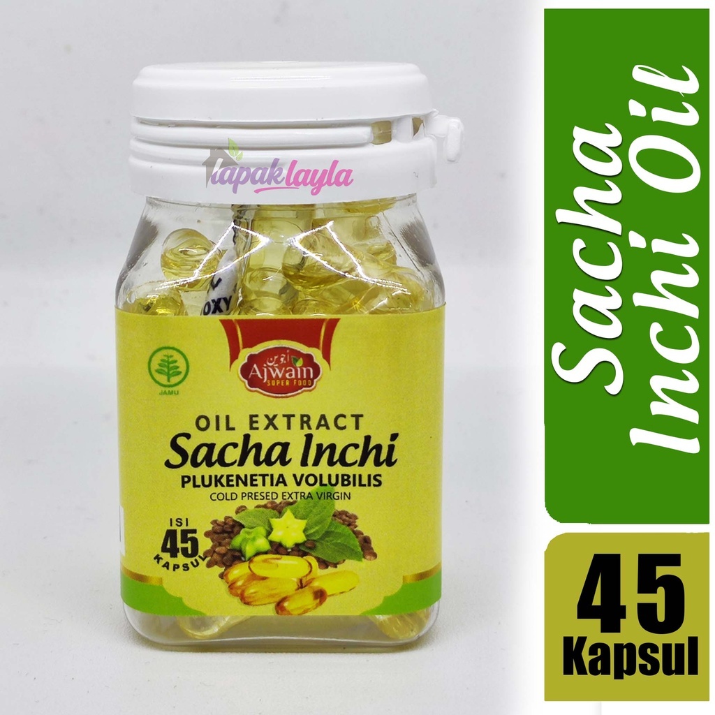 Jual Sacha Inchi Oil 45 Kapsul AJWAIN | Shopee Indonesia