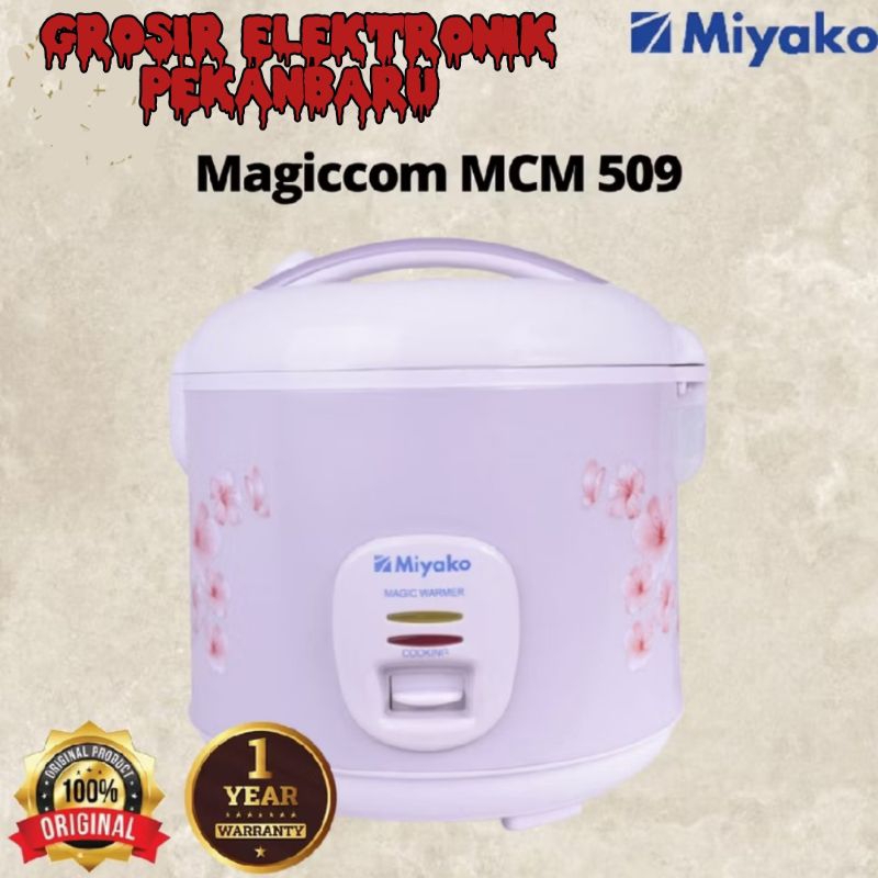 Jual RICE COOKER MIYAKO MCM-509 GARANSI RESMI | Shopee Indonesia