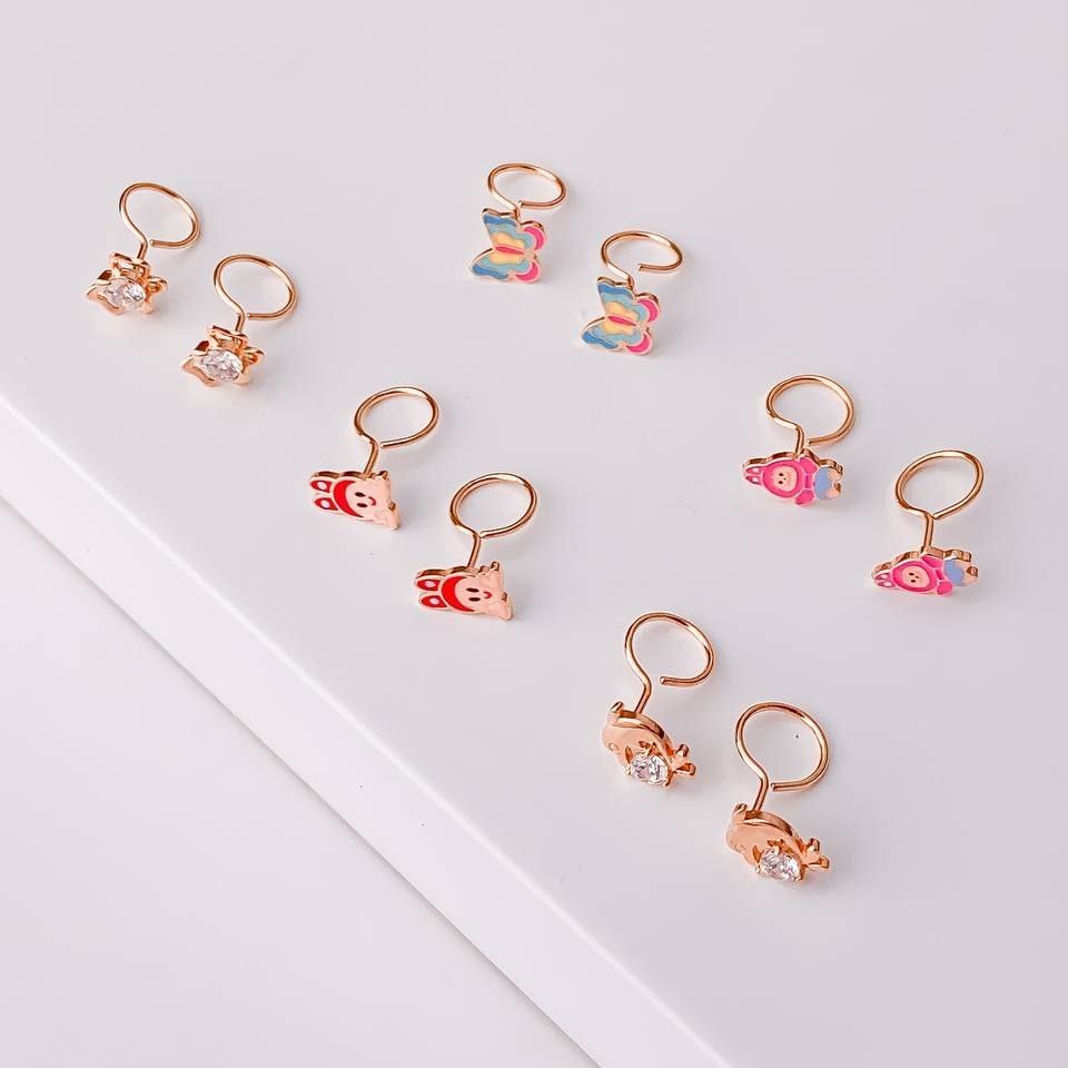 Jual MCG Yellow Gold For Endloop Earring Model - Anting Model Toge ...