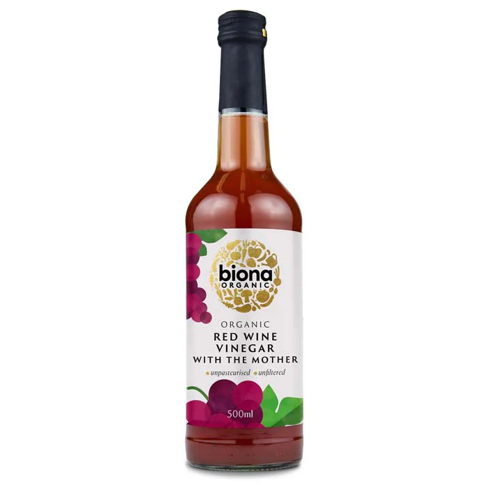 Jual Biona Organic Red Wine Vinegar 500 Ml | Shopee Indonesia