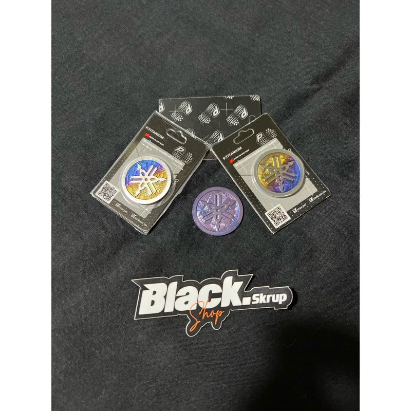 Jual emblem logo yamaha titanium 3cm | Shopee Indonesia