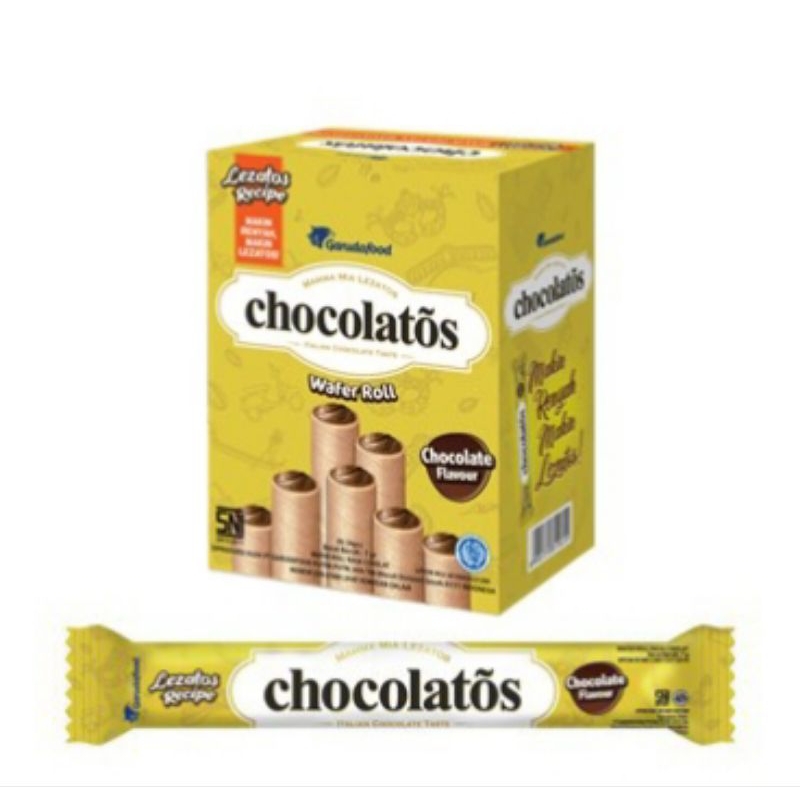 Jual Gery Wafer Stick Chocolatos Premium Stick 24 x 8.5 gr | Shopee ...
