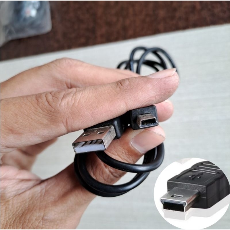 Jual Kabel mini USB / V3 kabel cas Nexian esia panjang 1 meter | Shopee ...