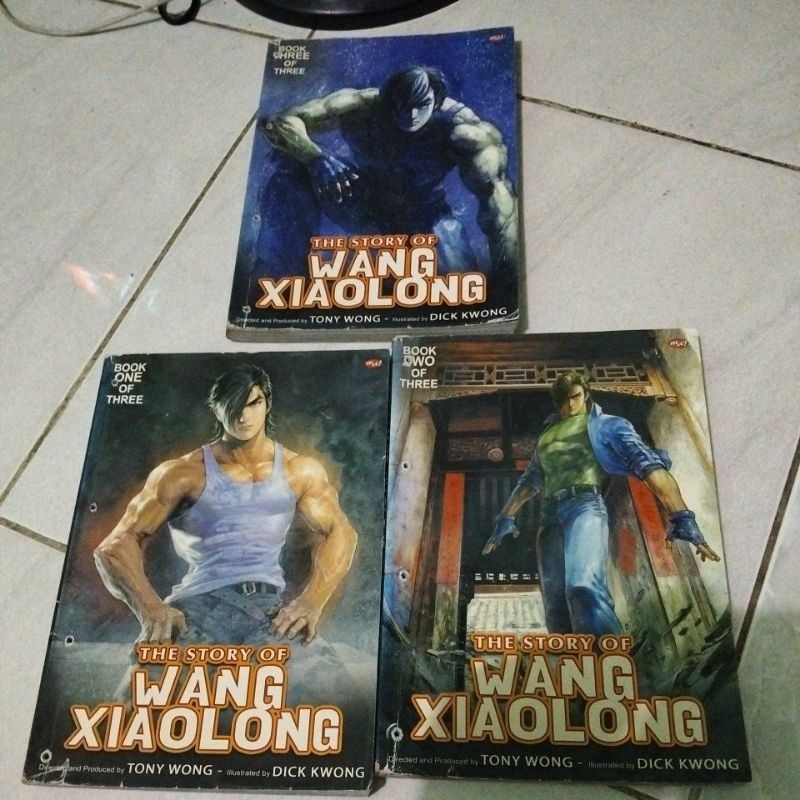 Jual Tony wong the story of Wang Xiaolong jilit 1 sampai 3 tamat | Shopee Indonesia