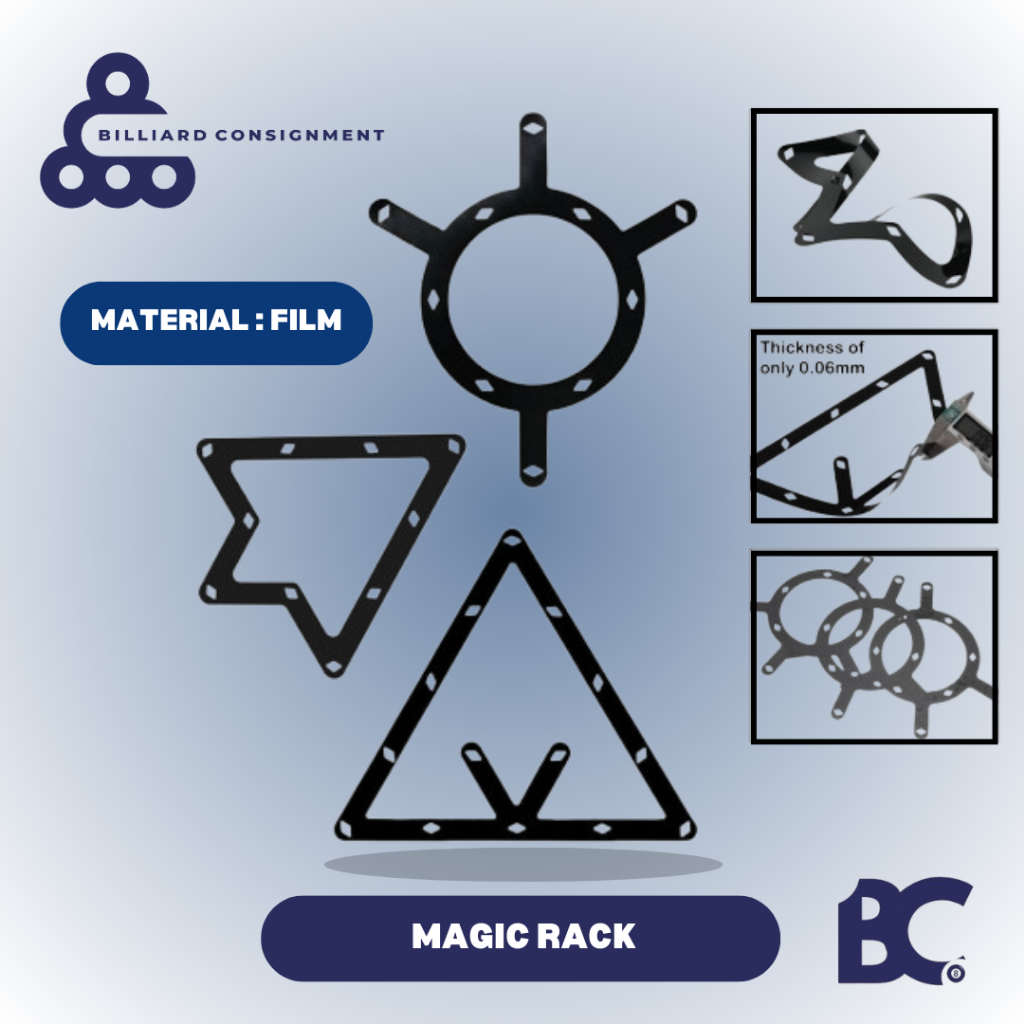 Jual PRO Magic Ball Rack Bola 8-9-10 / Magic Rack (Segitiga, Bulat ...