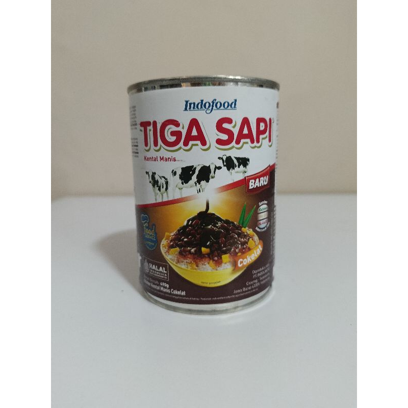 Jual TIGA SAPI Krimer Kental Manis Coklat 490g | Shopee Indonesia
