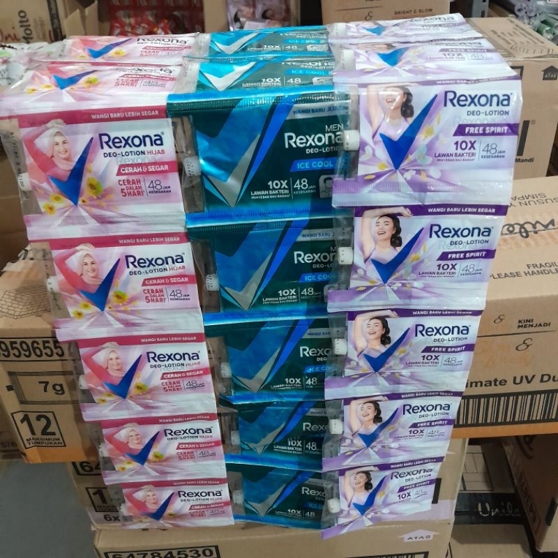 Jual REXONA sachet 1 karton 144pcs | Shopee Indonesia
