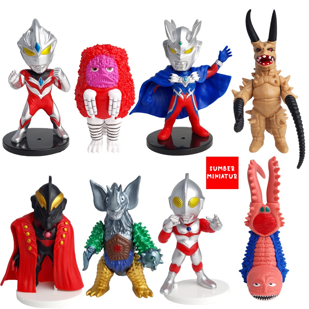 Jual Figur Mainan Ultraman Chibi Belial Kaiju Ultraman Zero | Shopee ...
